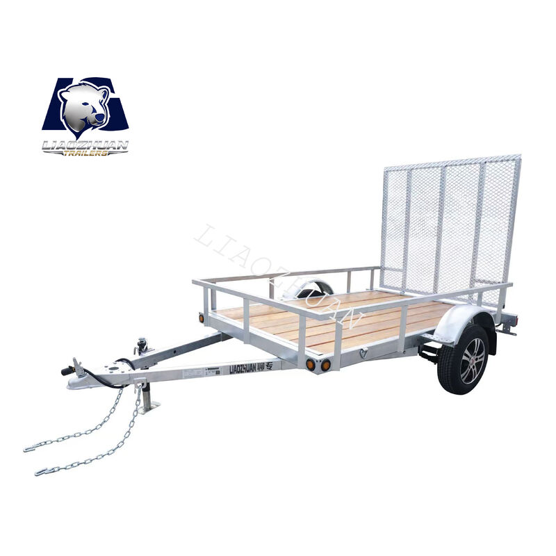 Galvanized 1500kg utility trailer with modular design